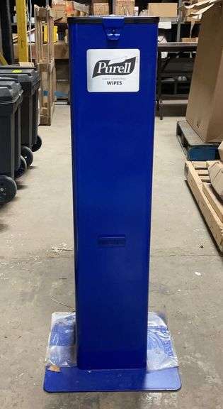 (ZZ) Purell Hand Sanitizing Wipes Floor Stand Dispenser - Kraft Auction ...