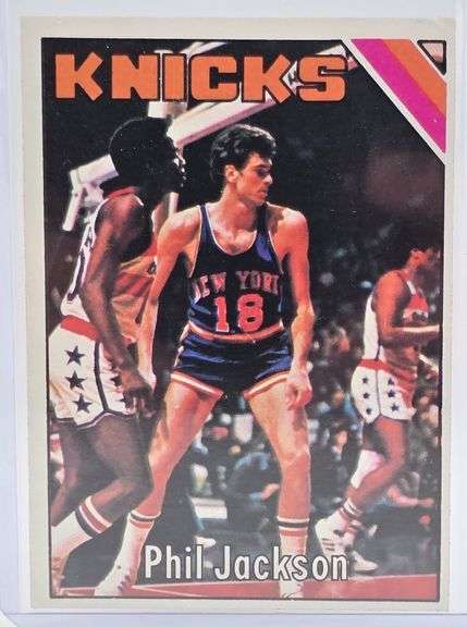 1975-76 Topps Basketball Phil Jackson Card #111 - Kraft Auction Service ...