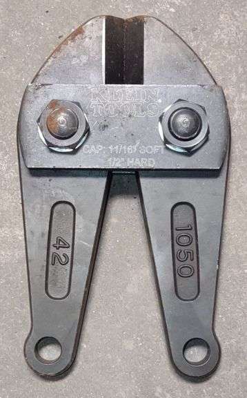 Klein Tools Bolt Cutter Replacement Head - Kraft Auction Service, LLC