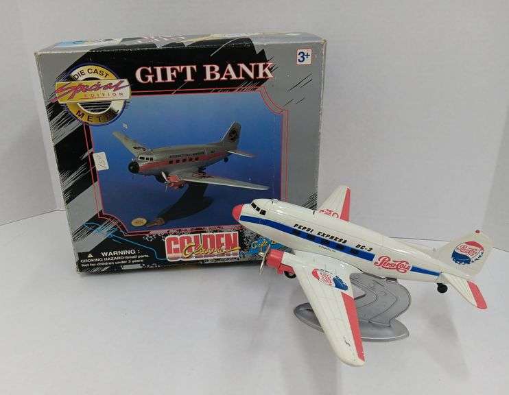 (AN) Die Cast Special Edition Metal Pepsi-Cola Model Airplane - Kraft ...