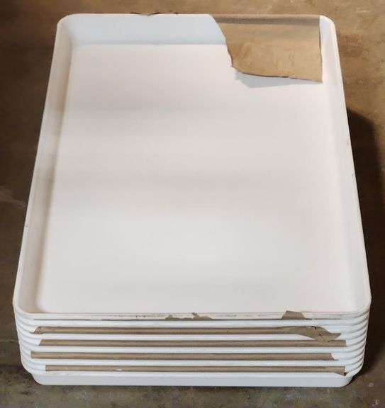 Non-Conveyable Molded Fiberglass Trays - Kraft Auction Service, LLC