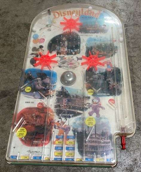 (E) Disneyland Walt Disney Vintage Pinball Tabletop Game by Wolverine ...