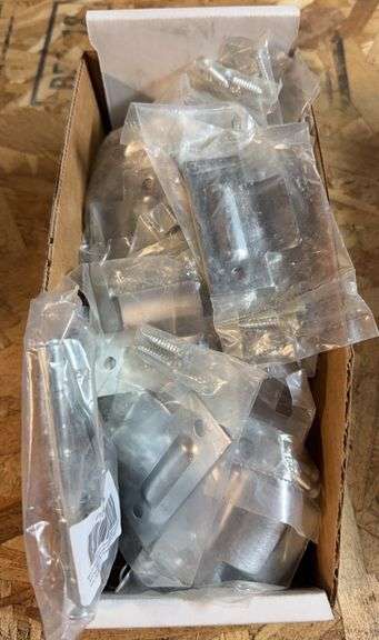 Steel Door Hinges And Roller Latch Plates - Kraft Auction Service, LLC