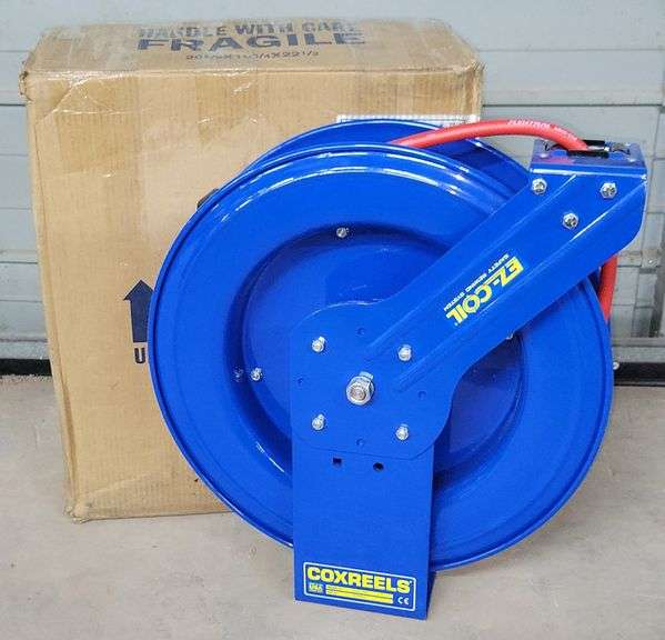 (ZZ) Coxreels Spring Return Hose Reel Model EZ-SH-350 - Kraft Auction ...