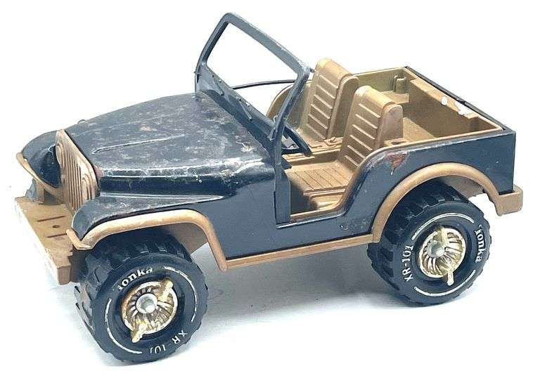 Toy Tonka XR-101 Jeep Pressed Steel - Kraft Auction Service, LLC