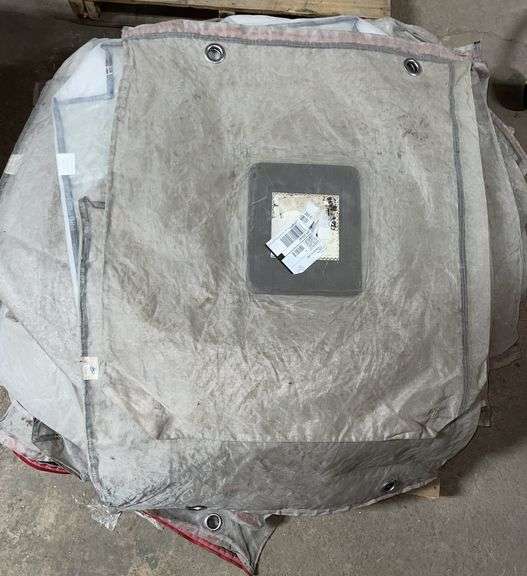 UPS Reusable Network Container Plastic Mesh Zipper Bags - Kraft Auction ...