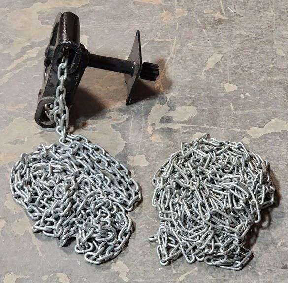 Spare Tire Hoist With Chains - Kraft Auction Service, LLC