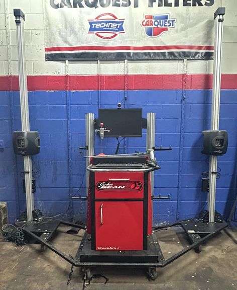 John Beam Visualiner Wheel Alignment Machine - Kraft Auction Service, LLC