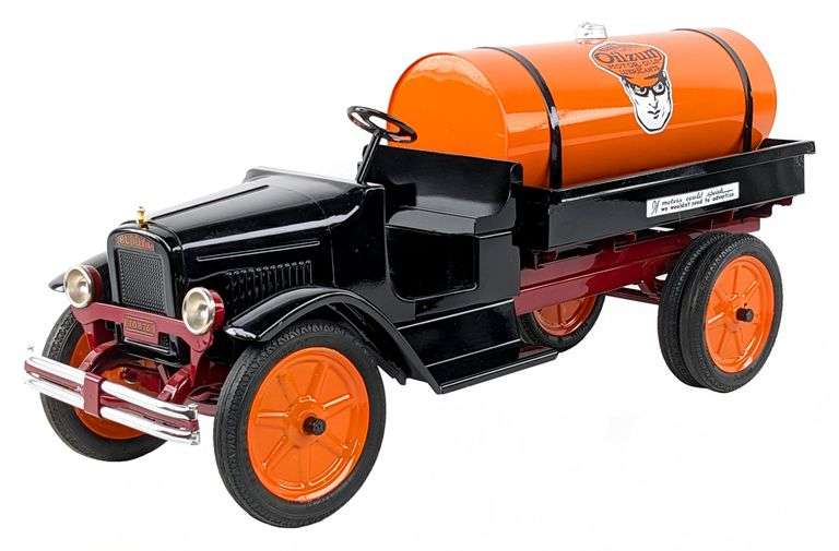 Custom Buddy L Oilzum Motor Oil Tanker Truck - Kraft Auction Service, LLC