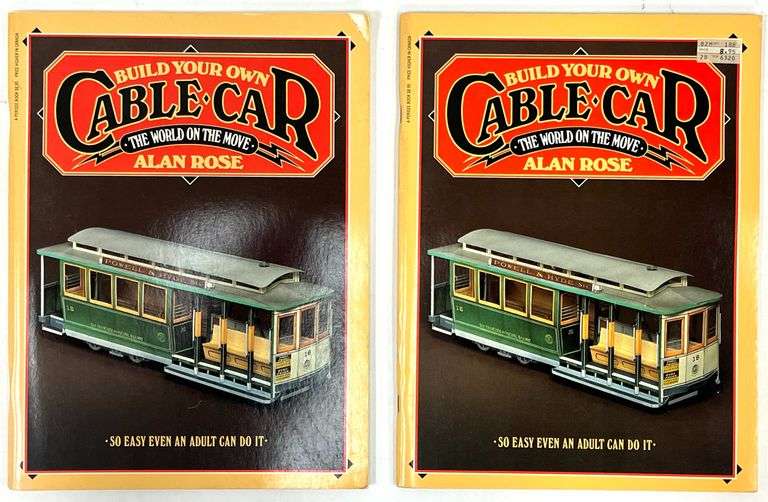(2) Build Your Own Cable Car By Alan Rose Paper Model Books - Kraft ...