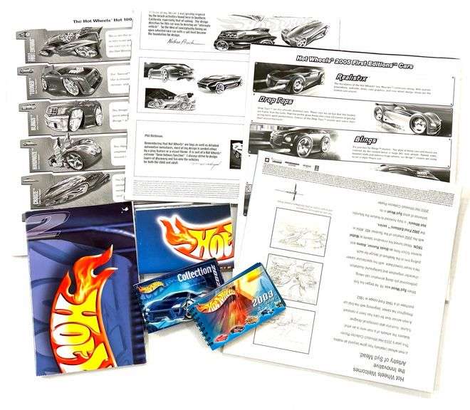 Mattel Hot Wheels 2002, 2003, 2004, 2005, & 2006 Collection Posters ...