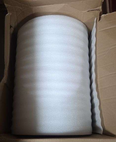 Roll of Expanded Polyethylene Foam Packaging - Kraft Auction Service, LLC