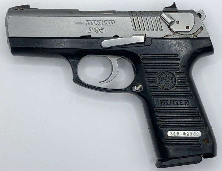 Ruger P95 9mm Centerfire Pistol - Kraft Auction Service, LLC