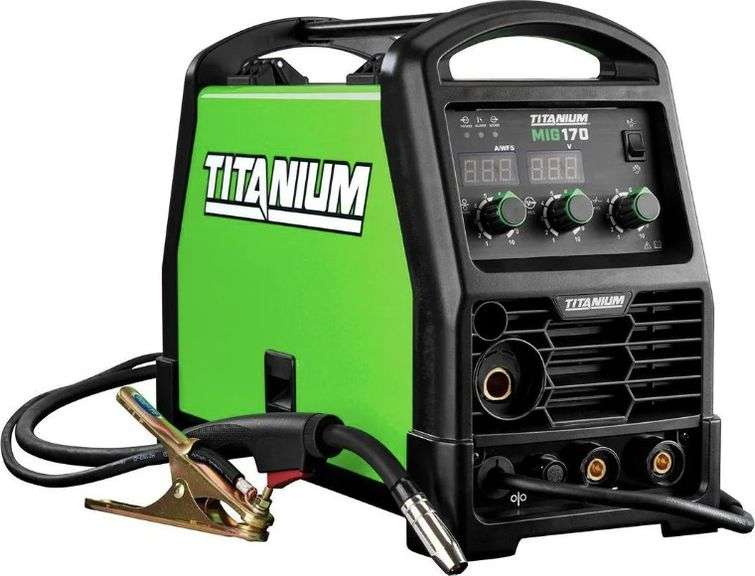 (CZ) Titanium MIG 170 Professional Welder - Kraft Auction Service, LLC