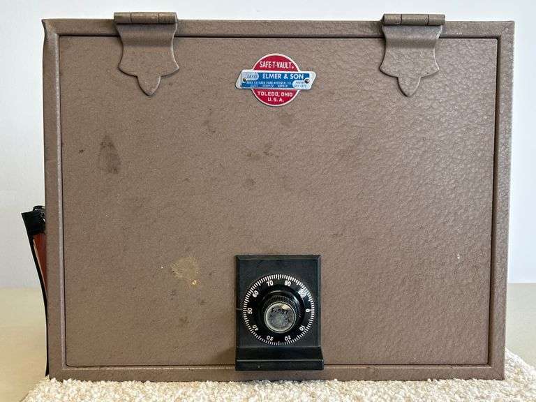 Safe-T-Vault Elmer & Son Meilink Fire Model Combination Lock Safe ...