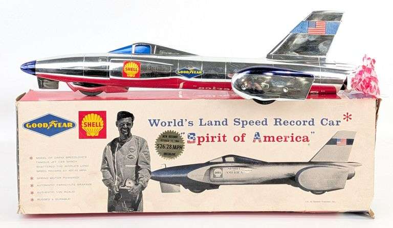 1/20 Scale Wen-Mac Spirit of America Land Speed Record Car w/ Box ...