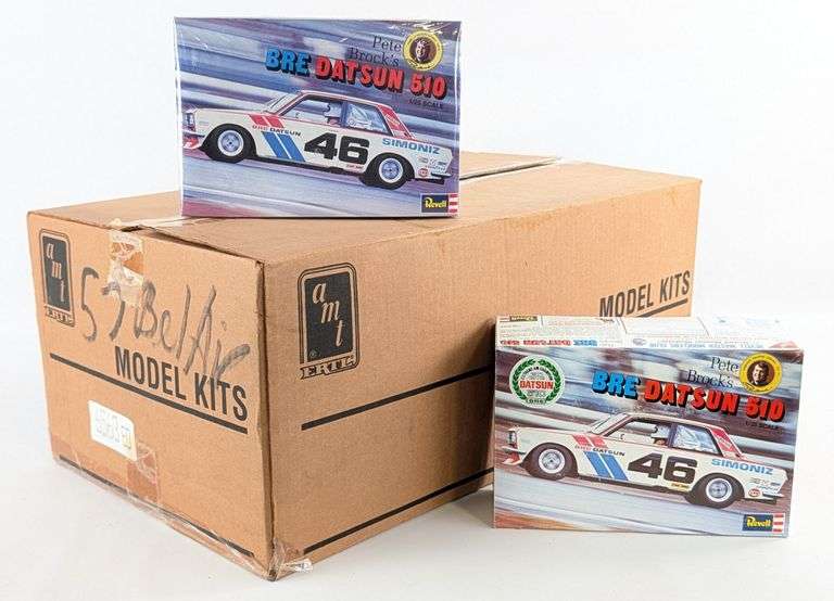 (12) 1/25 Scale Revell Pete Brock's Bre Datsun 510 Model Kits - Sealed ...