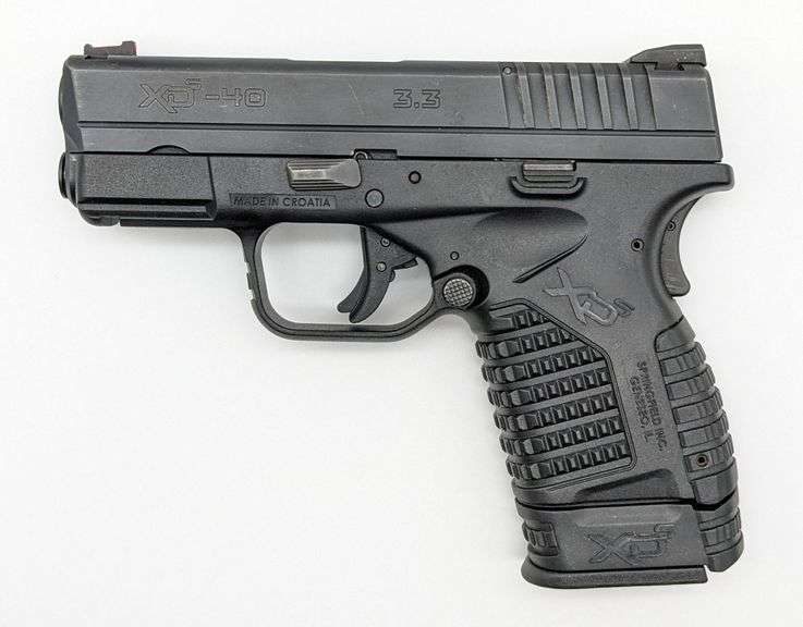 Springfield Armory XDS-40 .40 S&W Semi Auto Pistol - Kraft Auction ...