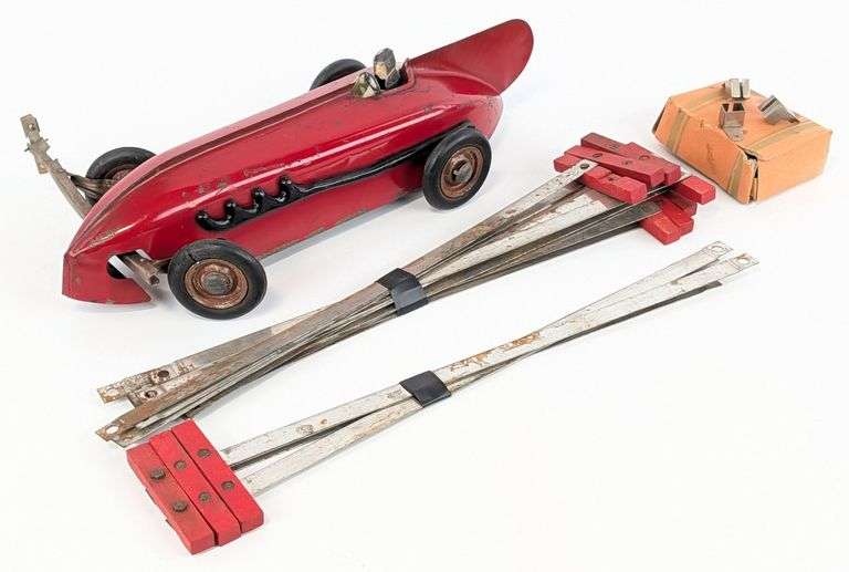 Kingston Electric Kokomo Red Arrow Tether Car - Kraft Auction Service, LLC