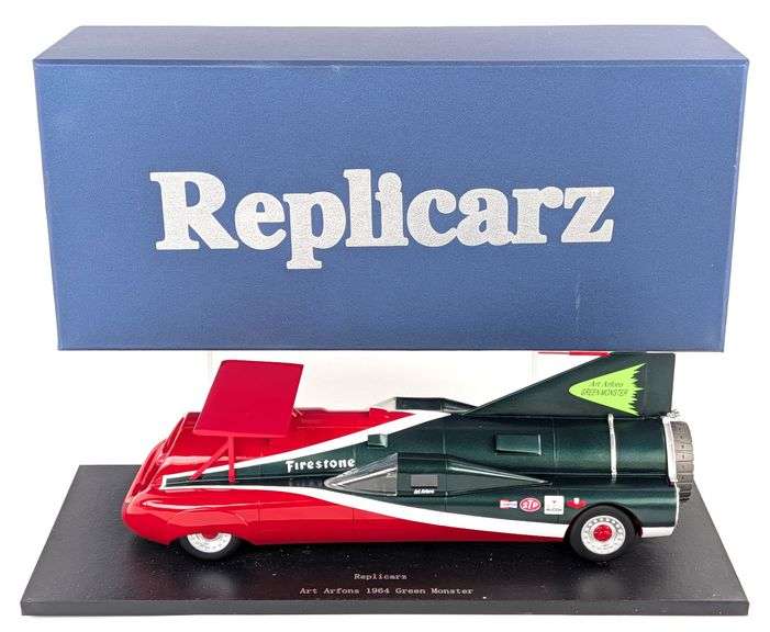 1/18 Replicarz "Green Monster" Art Arfons Land Speed Record Car - Kraft ...