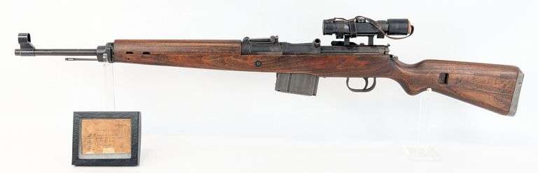 WWII German Walther Gew 43 K43 8mm Semi Auto Rifle w/ Scope - Kraft ...