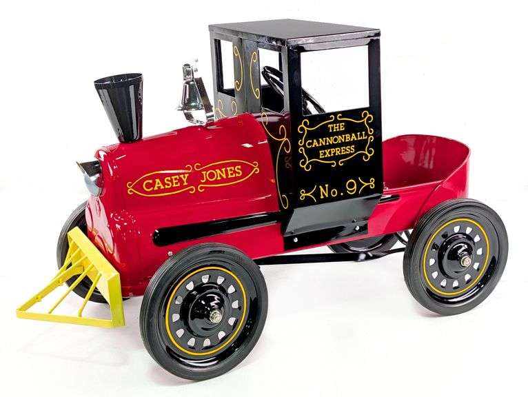 Restored Garton Casey Jones Cannonball Express Pedal Train - Kraft ...