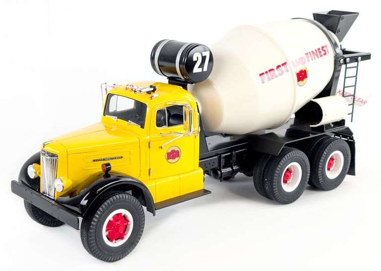 Custom 1957 White WC-22 Cement Mixer Truck - Kraft Auction Service, LLC
