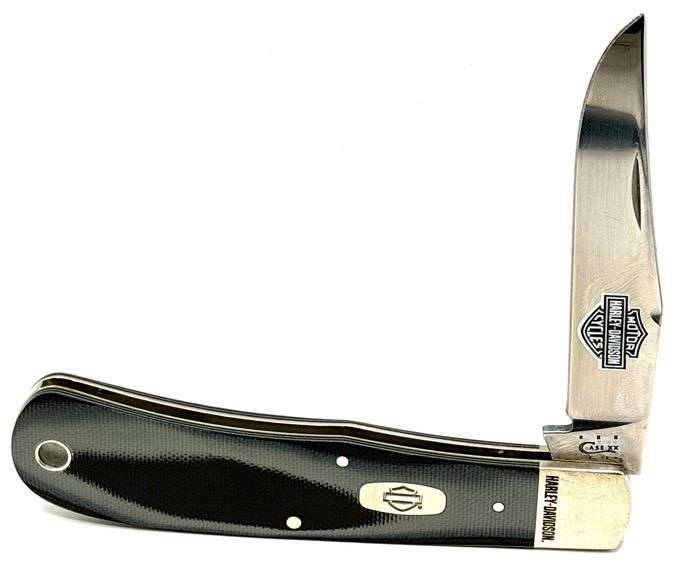 2010-2019 Case XX Tony Bose Micarta Harley-Davidson Back Pocket Trapper ...
