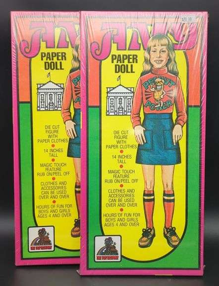 ( DD) The Toy Factory - Amy paper dolls in box - Kraft Auction Service, LLC