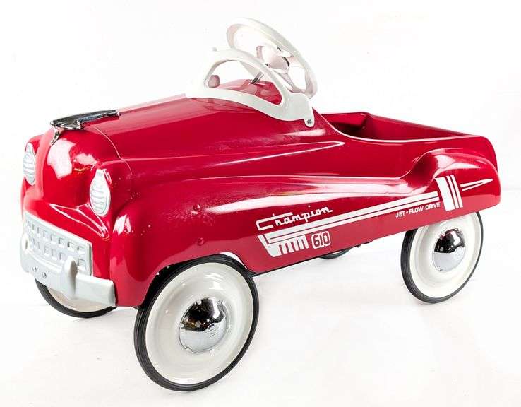 Restored Murray Champion Jet Flow Drive Pedal Car - Kraft Auction ...