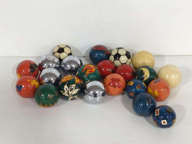 (O) All Sizes Baoding Balls - Kraft Auction Service, LLC