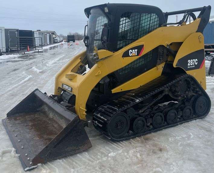 Cat 287C High Flow XPS Skid Steer - Kraft Auction Service, LLC