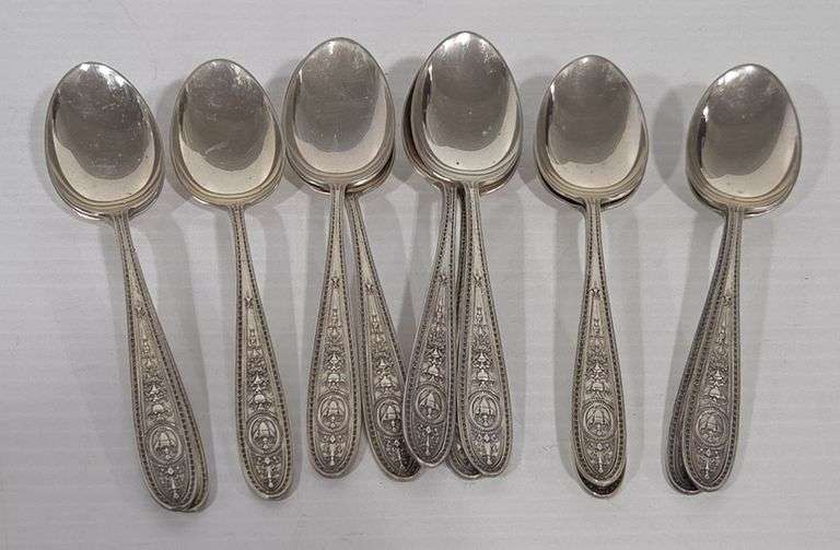 (D) Sterling Wedgewood Teaspoons - Kraft Auction Service, LLC