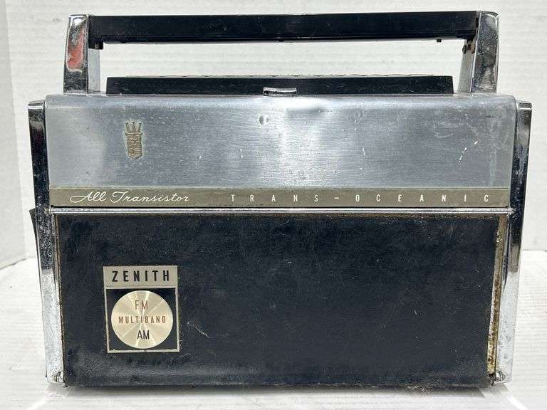 (AI) Zenith Transoceanic Royal 3000-1 Portable Multiband Radio - Kraft ...