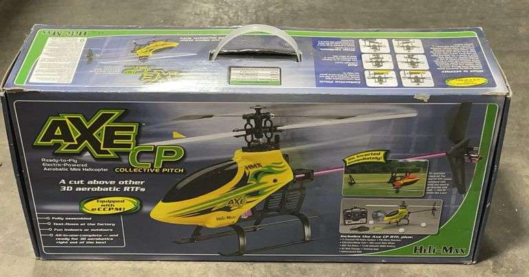 (X) Axe CP Mini Helicopter Heli-Max - Kraft Auction Service, LLC