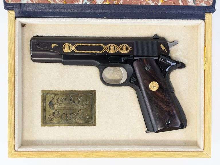 Colt Ohio President's Gov. 1911 .45 ACP Semi Auto Pistol w/ Display Box ...