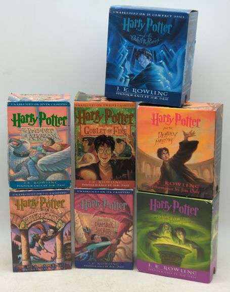 (HI) Harry Potter.J K Rowling. Performance by Jim Dale. Unbridged ...
