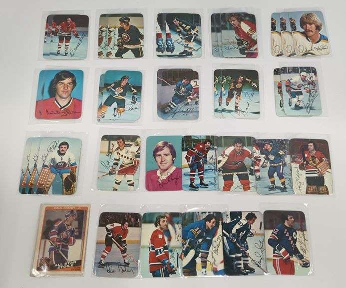 1976 Topps Hockey Trading Cards Inc, Bill Barber, Guy Lafleur, Glenn ...