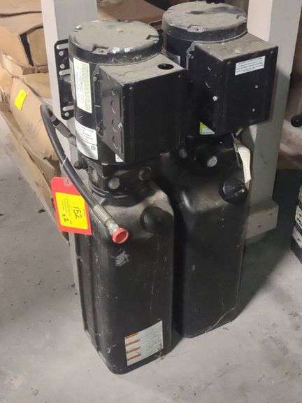 SPX Stone Hydraulic Power Units (Model AB-1381) For Challenger Lift ...