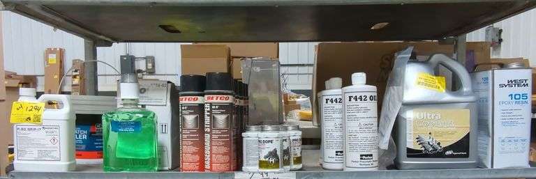 Whole Shelf Including Floor Patch, Baseboard Stripper, Pro Dope Pipe ...