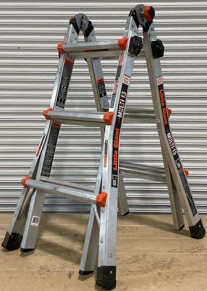 Little Giant Multi 13' Reach Telescoping Multi-Position Ladder - Kraft ...