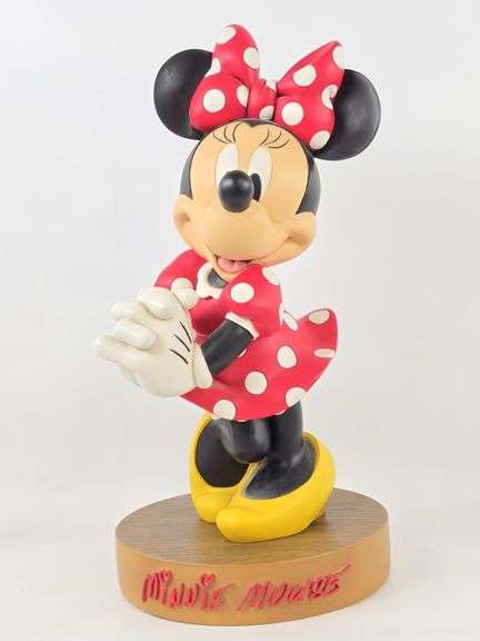 Large Disney Minnie Mouse 22" Sculpture - Kraft Auction Service, LLC