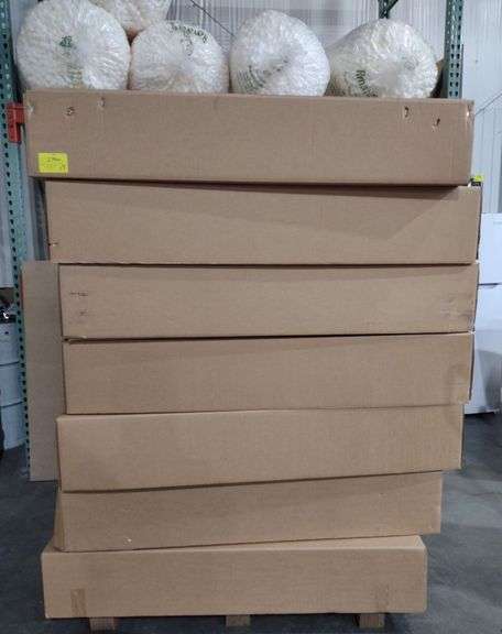 Shipping Boxes w/ Lids (50"×52"×9") *(Bidding 1xqty)* - Kraft Auction ...