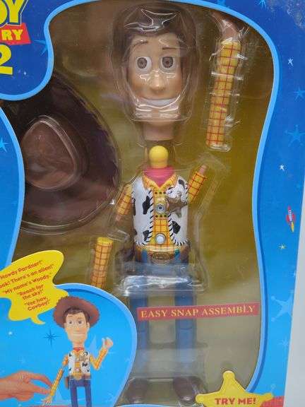 (LM) Boxed Disney Pixar Toy Story 2 Woody Talking Model Kit by THINKWAY ...