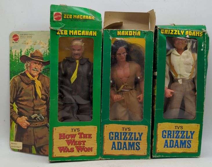 (F) Grizzly Adams and Nakoma from the Grizzly Adams show (1978), Zeb ...