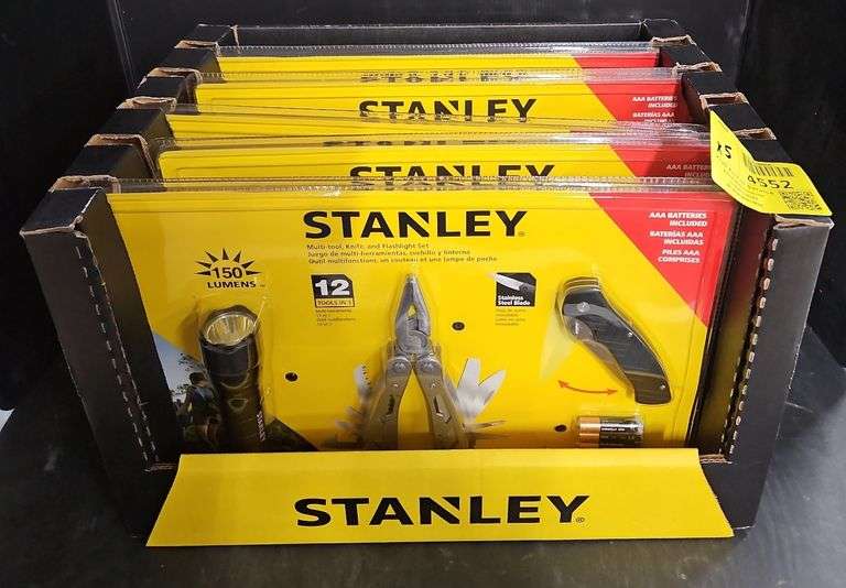 (R) Stanley 3 Piece Tool Sets - Kraft Auction Service, LLC
