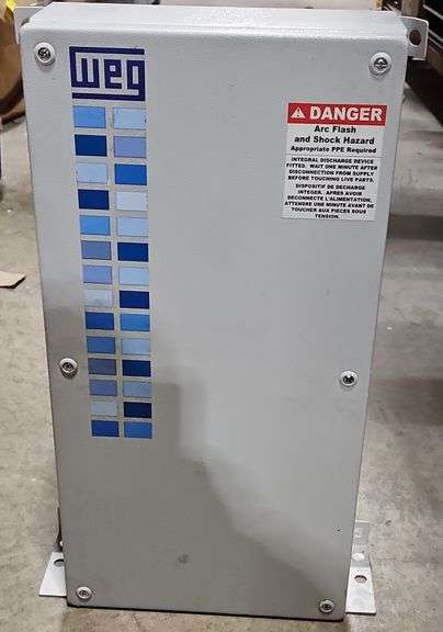 WEG Power Line Filter Electrical Enclosure. Power Factor Correction ...