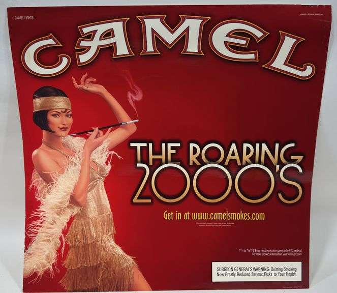 2ft Camel Cigarettes Sign - Kraft Auction Service, LLC