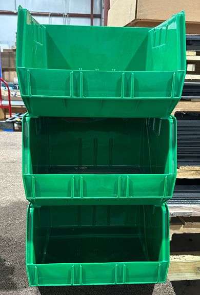 Akro Bins Stackable Storage Bins - Kraft Auction Service, LLC