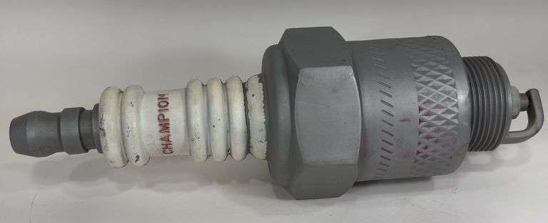 Giant Vintage Champion Spark Plug Store Display - Kraft Auction Service ...